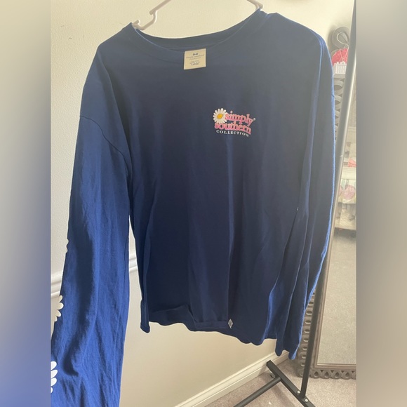 Simply Southern | Tops | Navy Blue Simply Southern | Poshmark